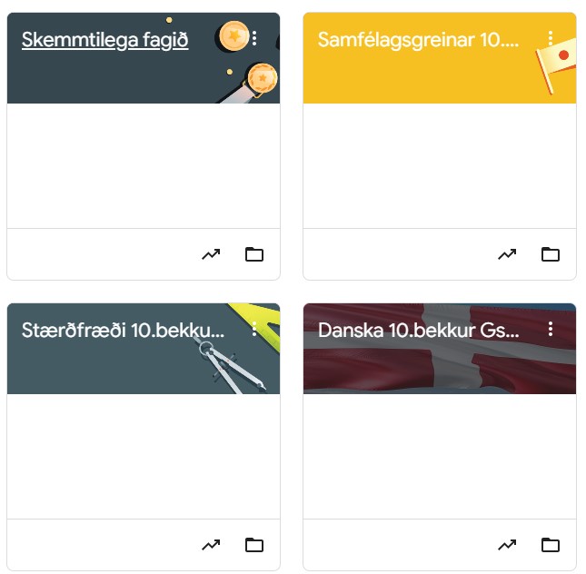 Aðrar einingar - InfoMentor IS